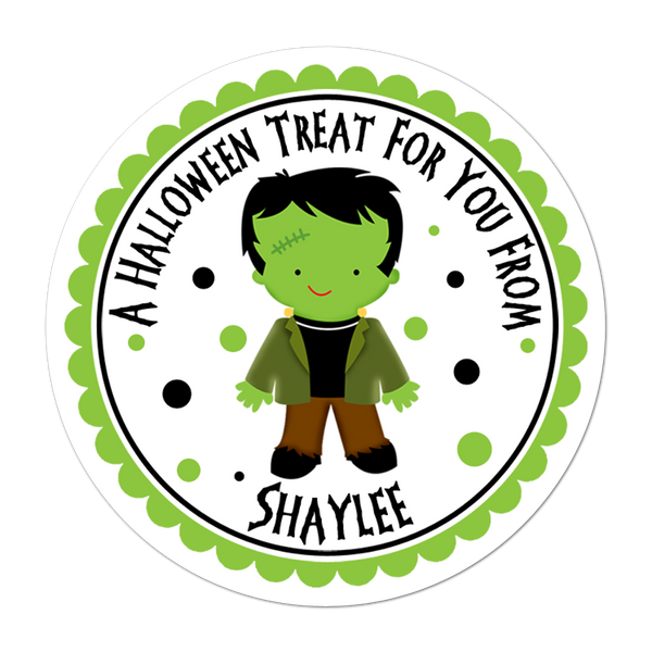 Frankenstein Halloween Sticker – INKtropolis